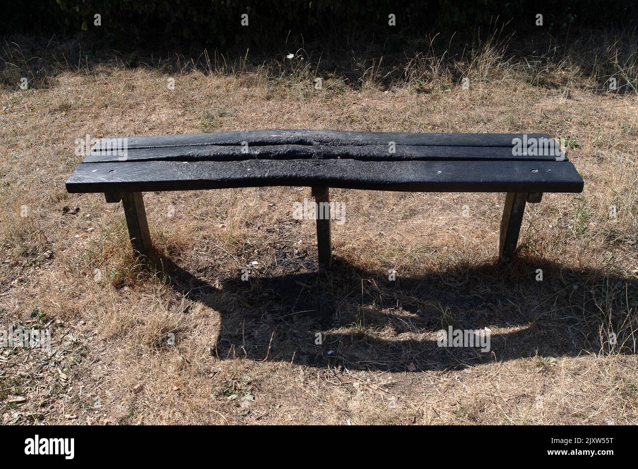Braywick, Maidenhead, Berkshire, UK. 14th August, 2022. A fire damaged ...
