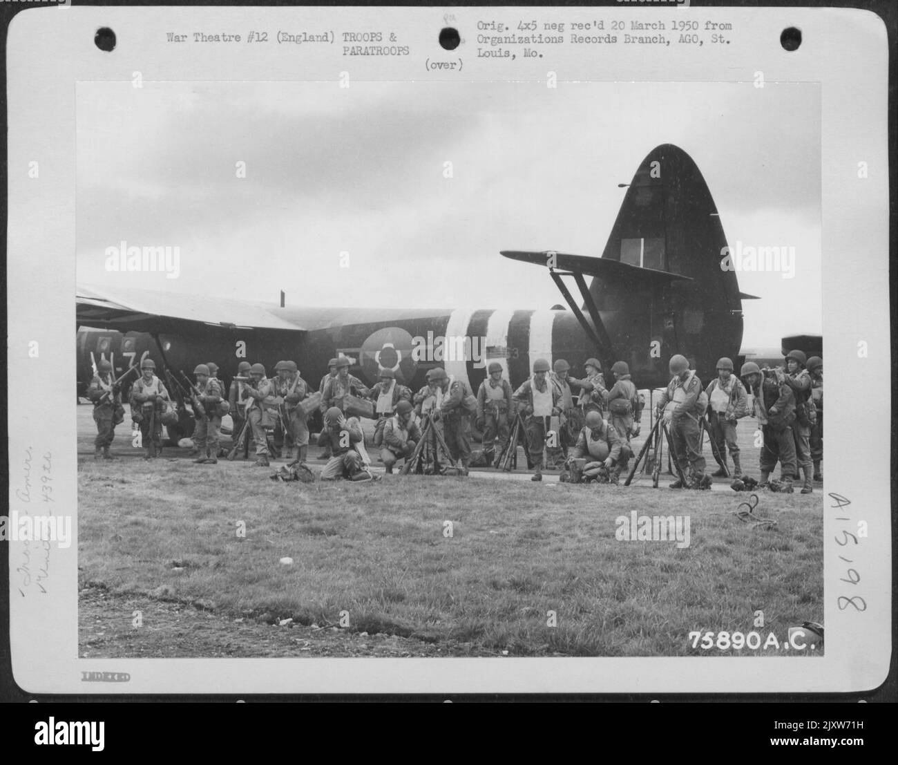 Preparations For The Invasion Of France - Fully Equipped Troops Of The ...
