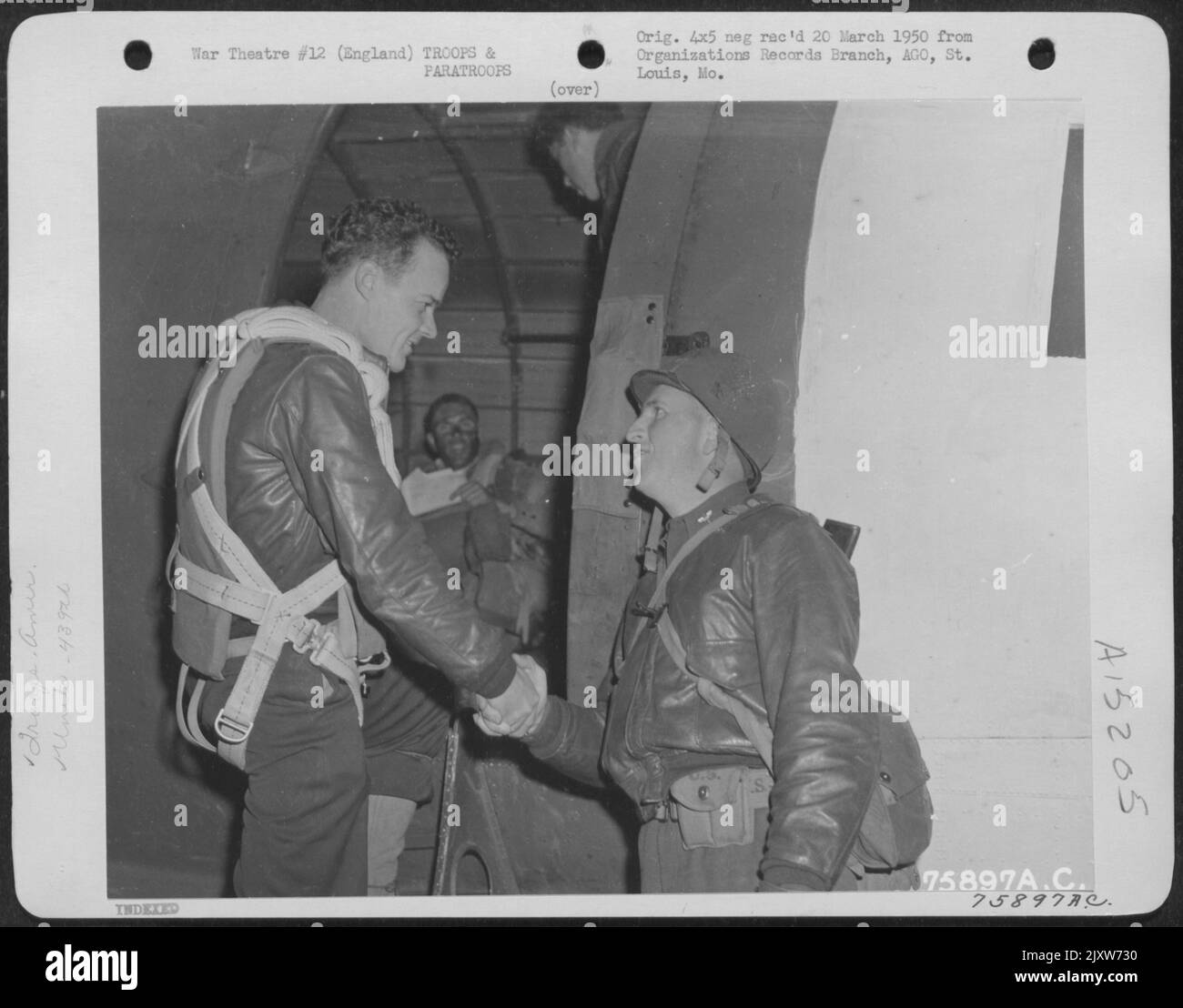 Preparations For The Invasion Of France - Members Of The 439Th Troop ...