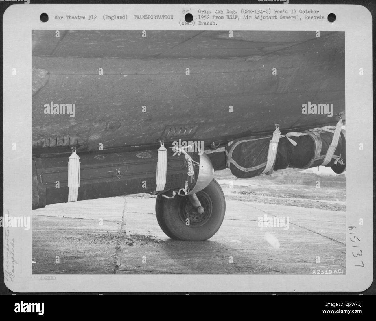 Side View Of New Streamlined Parapacks, In Place Beneath A Curtiss C-46 ...