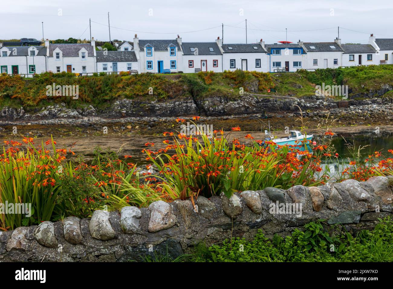 Portnahaven is a pretty coastal village on the Scottish island of Islay ...