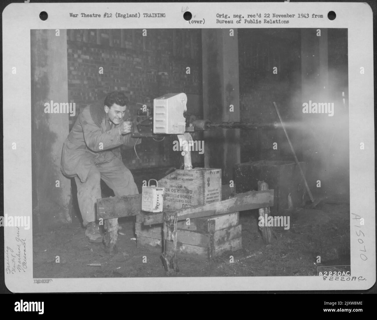 Gunnery Training At The 8Th Bomber Command Air Base Was Constant And ...