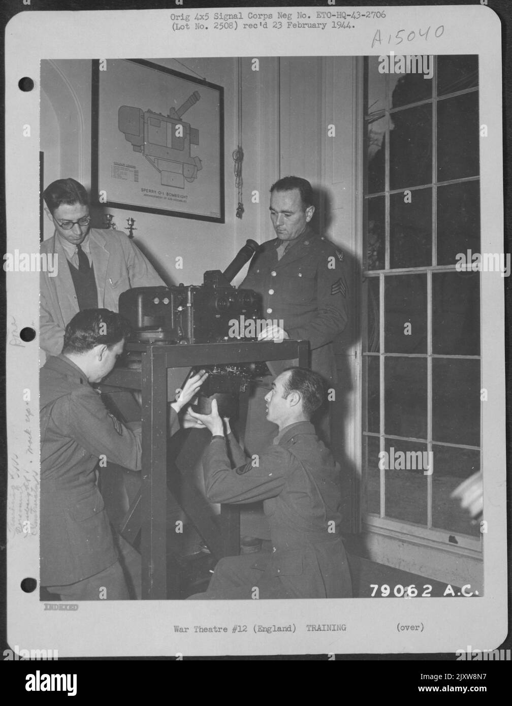 At The Sperry Gyroscope Co., Ltd., At Oldbury House, Stonehouse ...