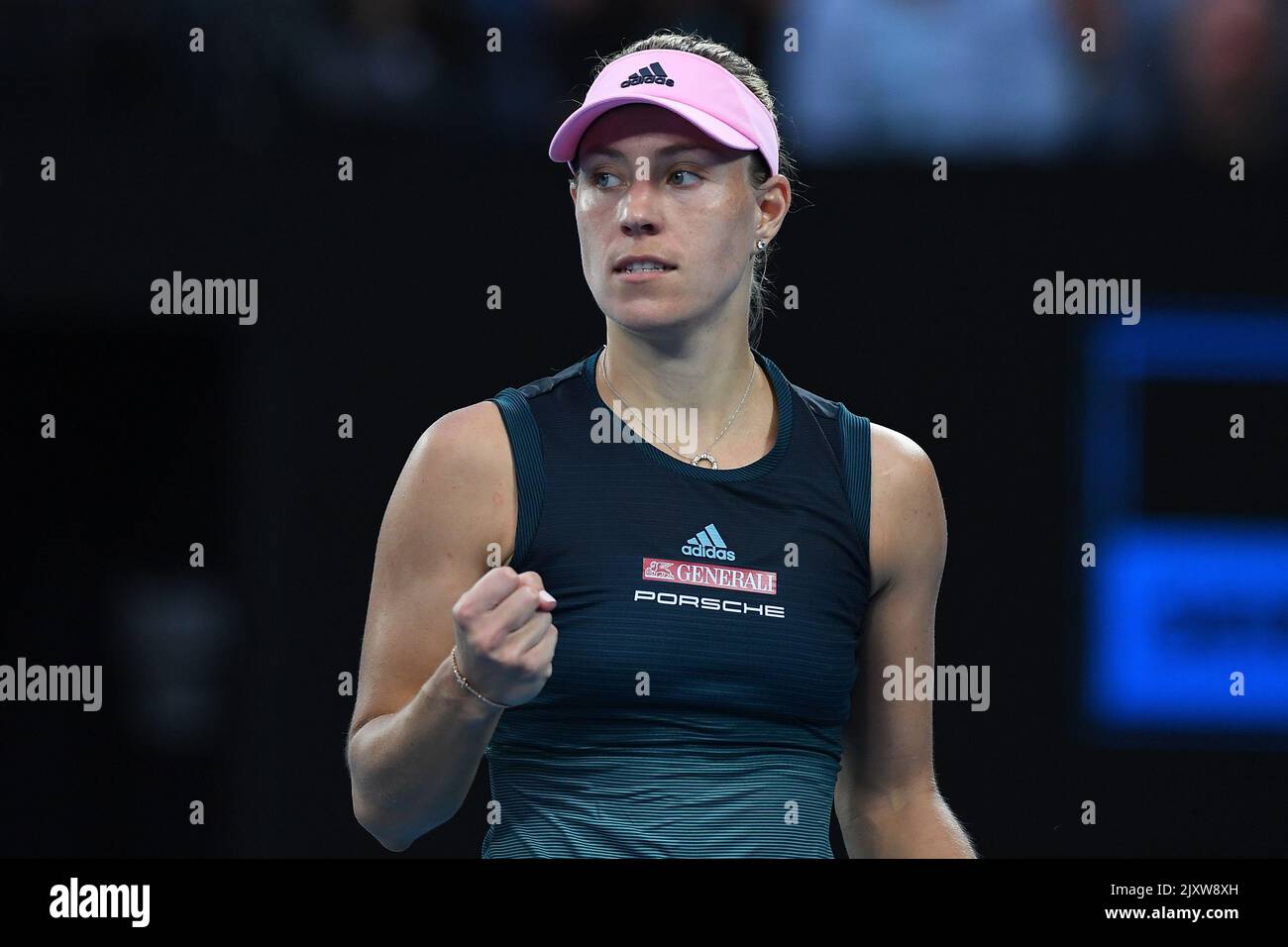Angelique Kerber of Germany in action against Beatriz Haddad Maia of ...