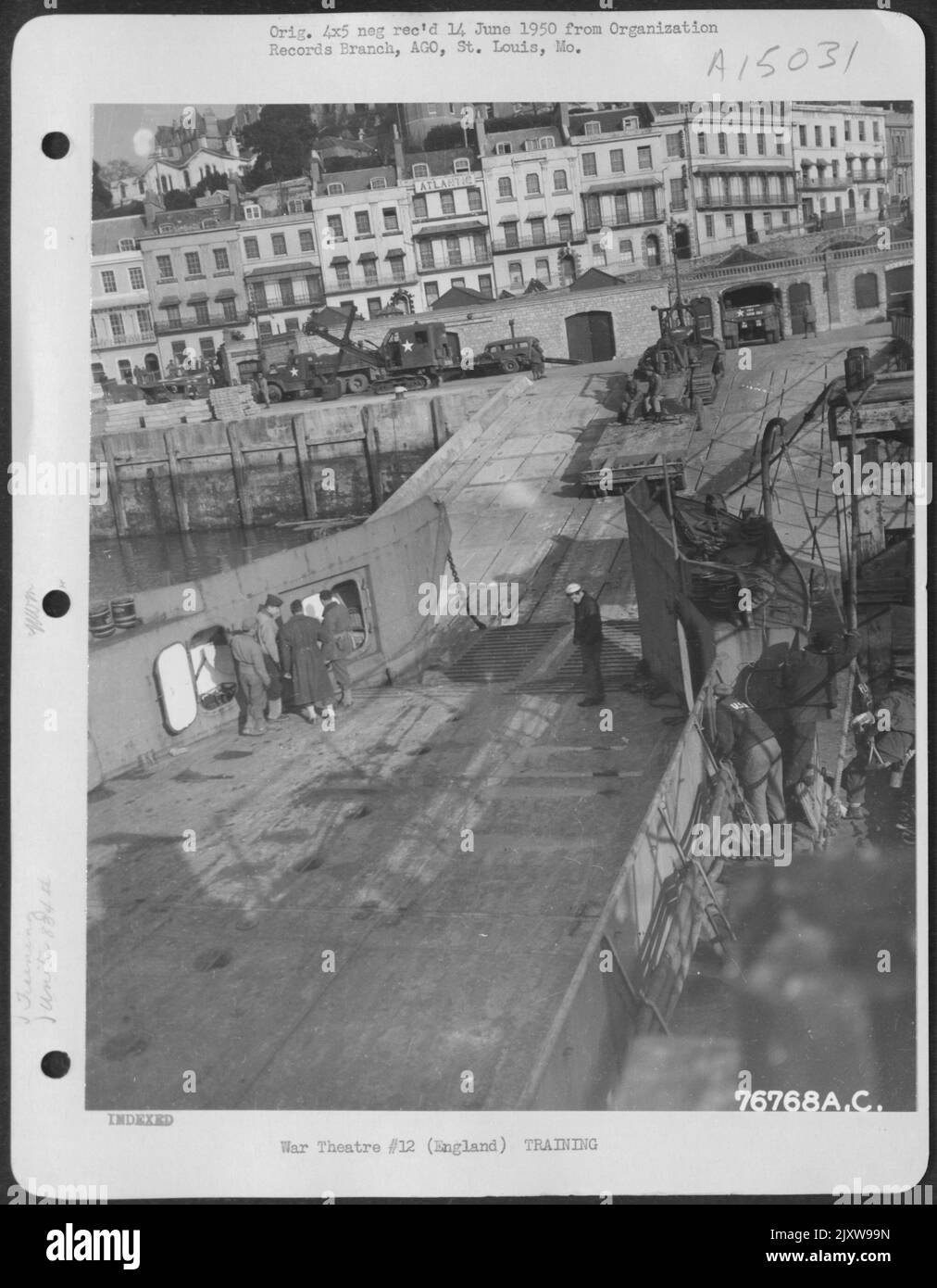 Members Of The 834Th Engineer Aviation Battalion Load Equipment Aboard ...