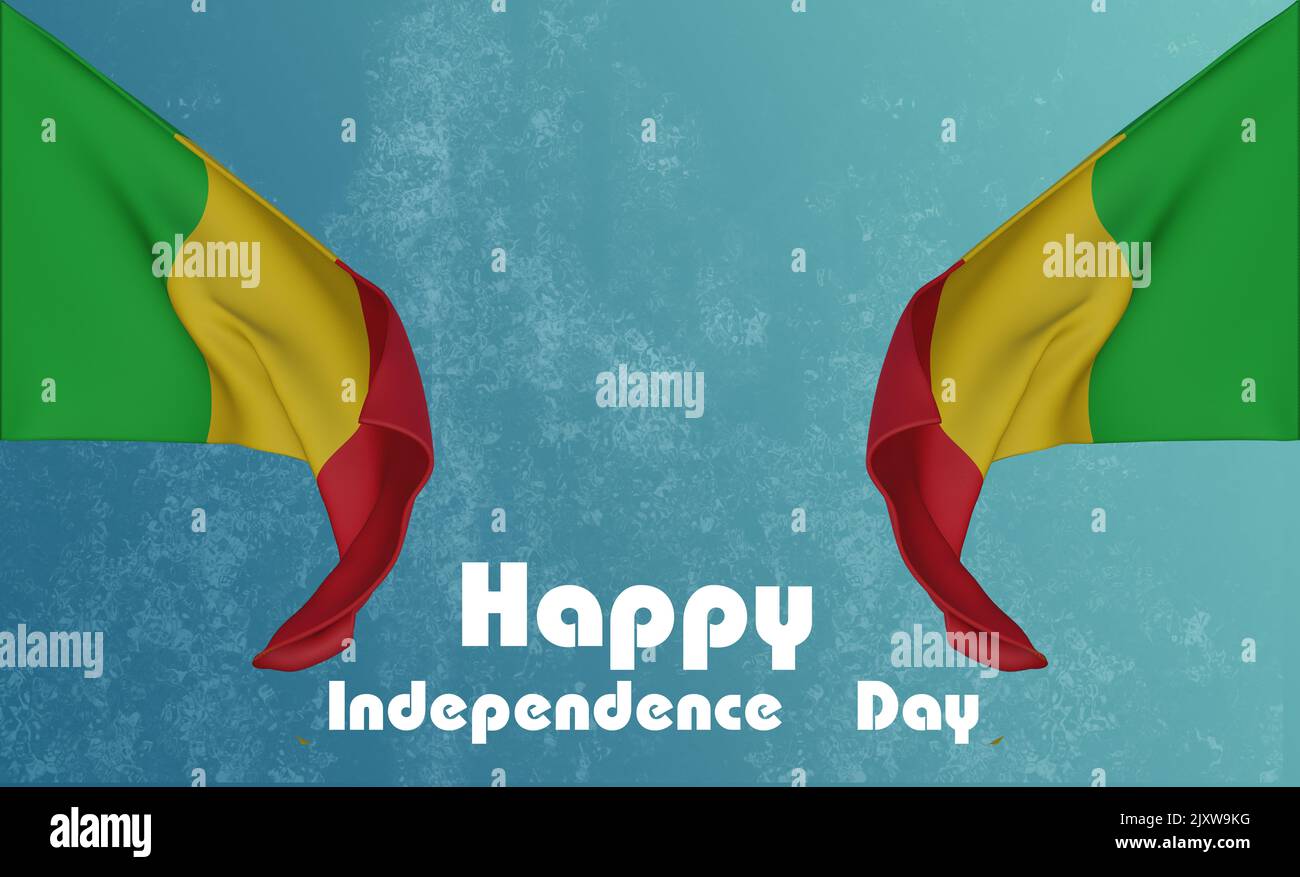 Happy Mali Independence Day September 22th Celebration, Template for ...