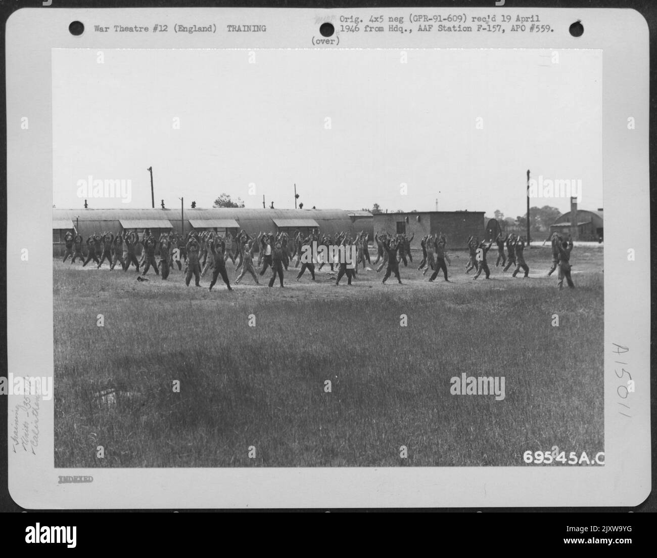 Calisthenics Program Set Up By The 353Rd Fighter Group Keeps These Men ...