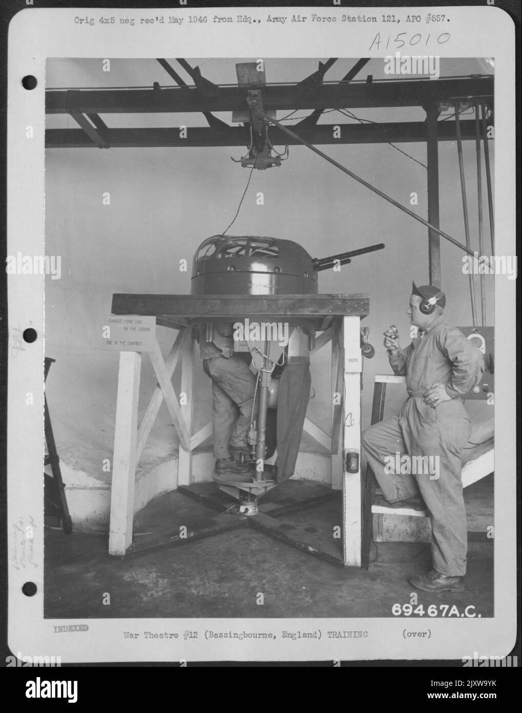 Gunnery Instruction At The 91St Bomb Group Base Near Bassingbourne ...