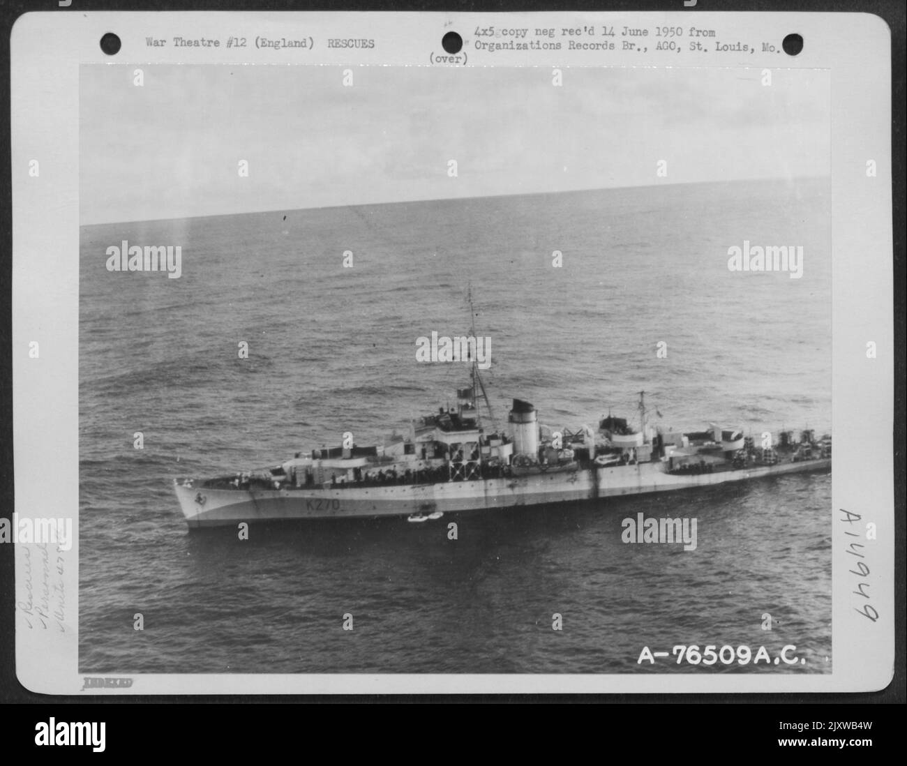 Colonel Moore And Crew Of The 479Th Anti Submarine Group As They Were ...