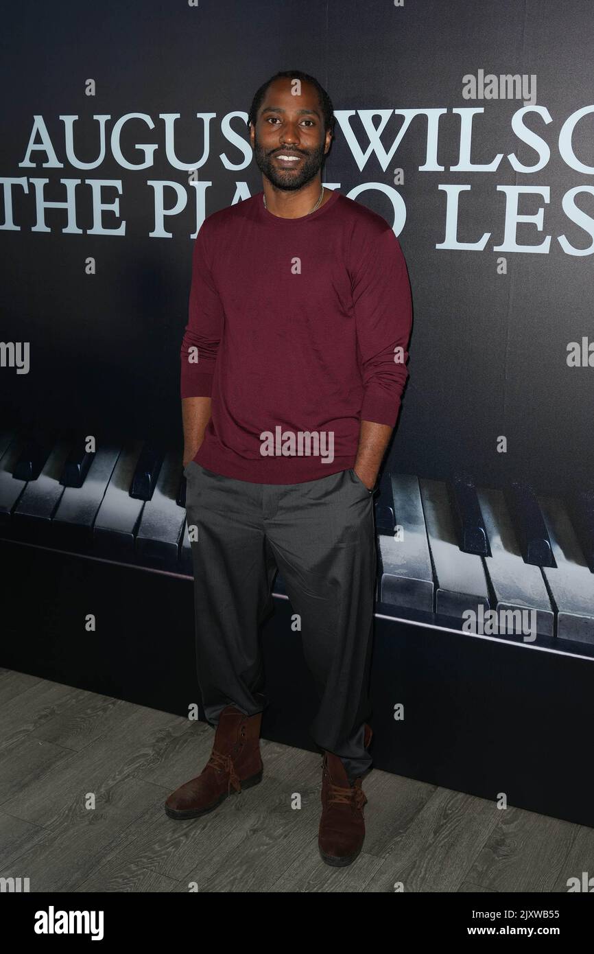 Press Conference For `The Piano Lesson` In New York -PICTURED: John ...