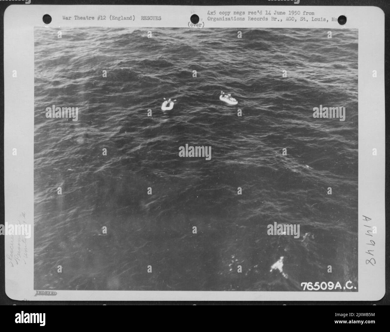 Colonel Moore And Crew Of The 479Th Anti Submarine Group Adrift In The ...