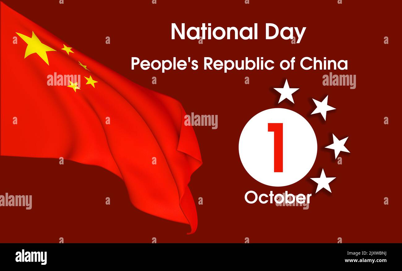 Happy China Day, 1st october people's republic of China national day ...