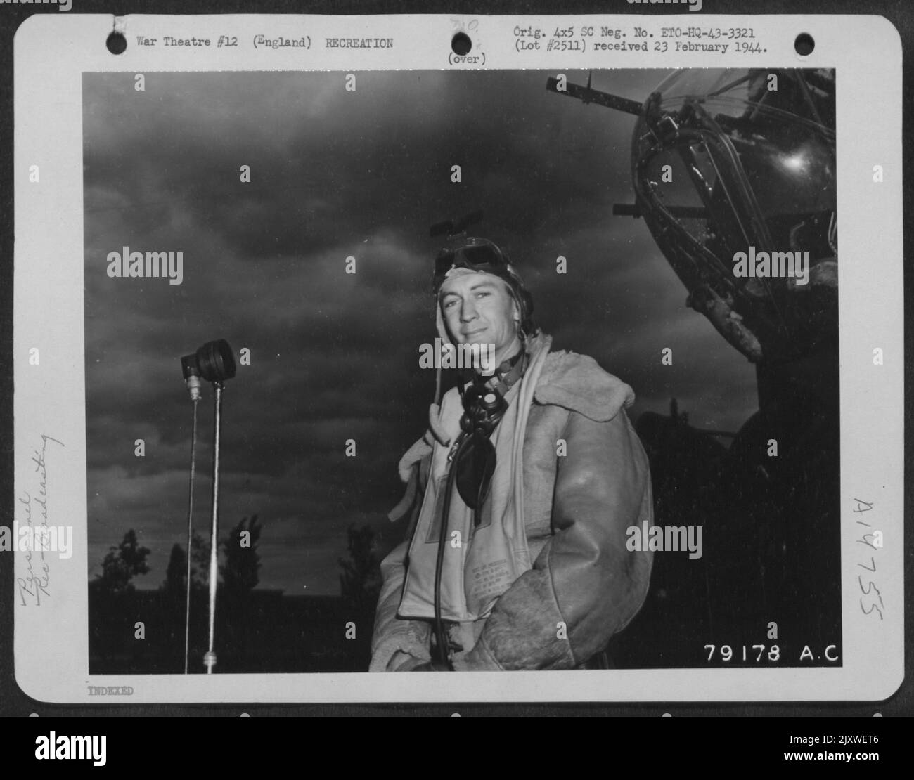 1St Lt. Mark Mathis, San Angelo, Texas, Bombardier In A Flying Fortress ...