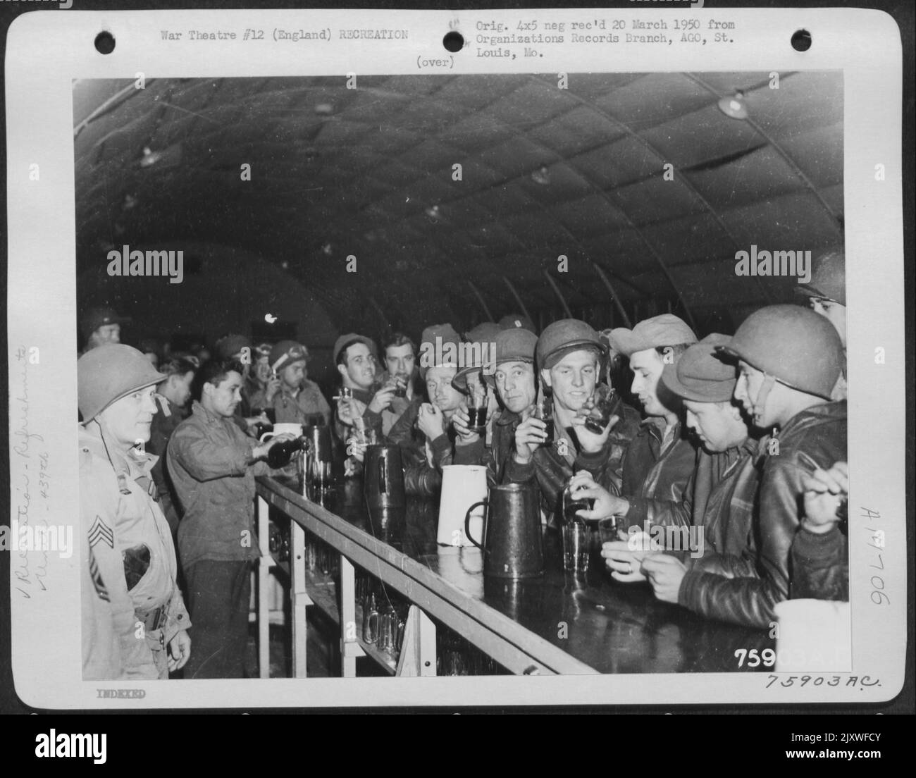 Preparations For The Invasion Of France - Members Of The 439Th Troop ...