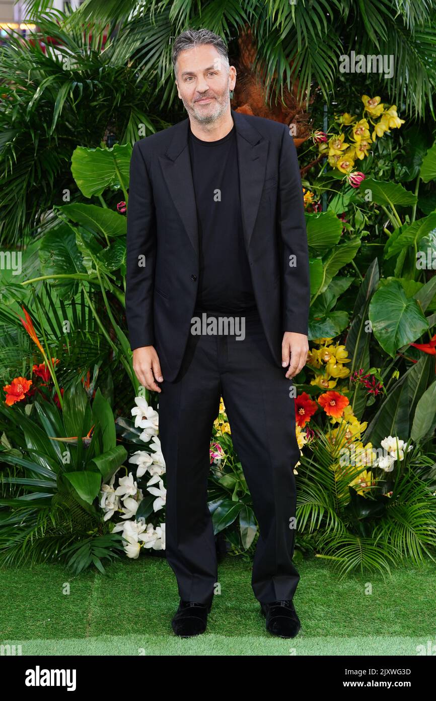 Ol Parker attends the world premiere of Ticket to Paradise at Odeon ...