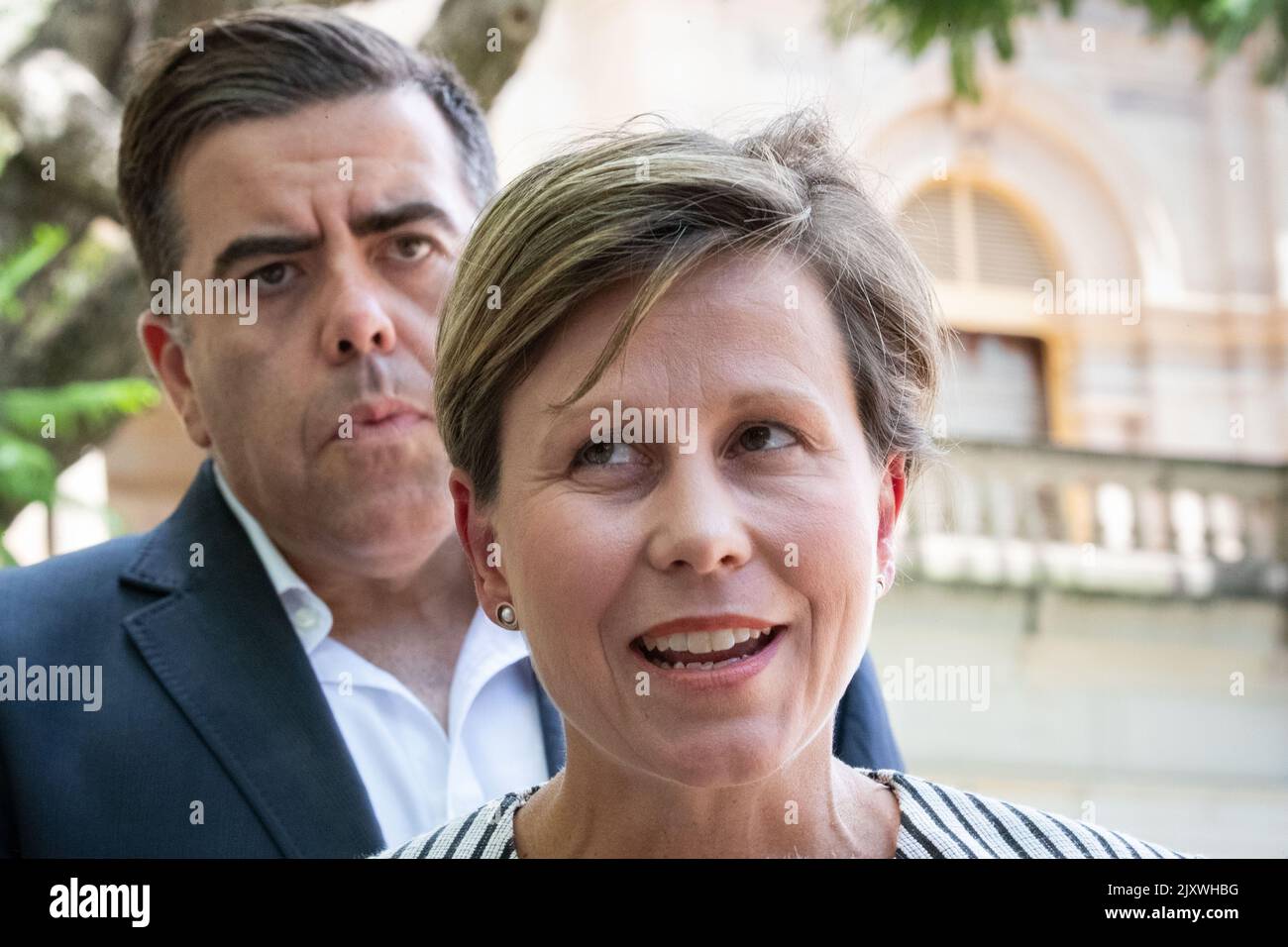 Member for Oxley Milton Dick (left) and Shadow Assistant Minister for ... Member for Oxley Milton Dick (left) and Shadow Assistant Minister for ...