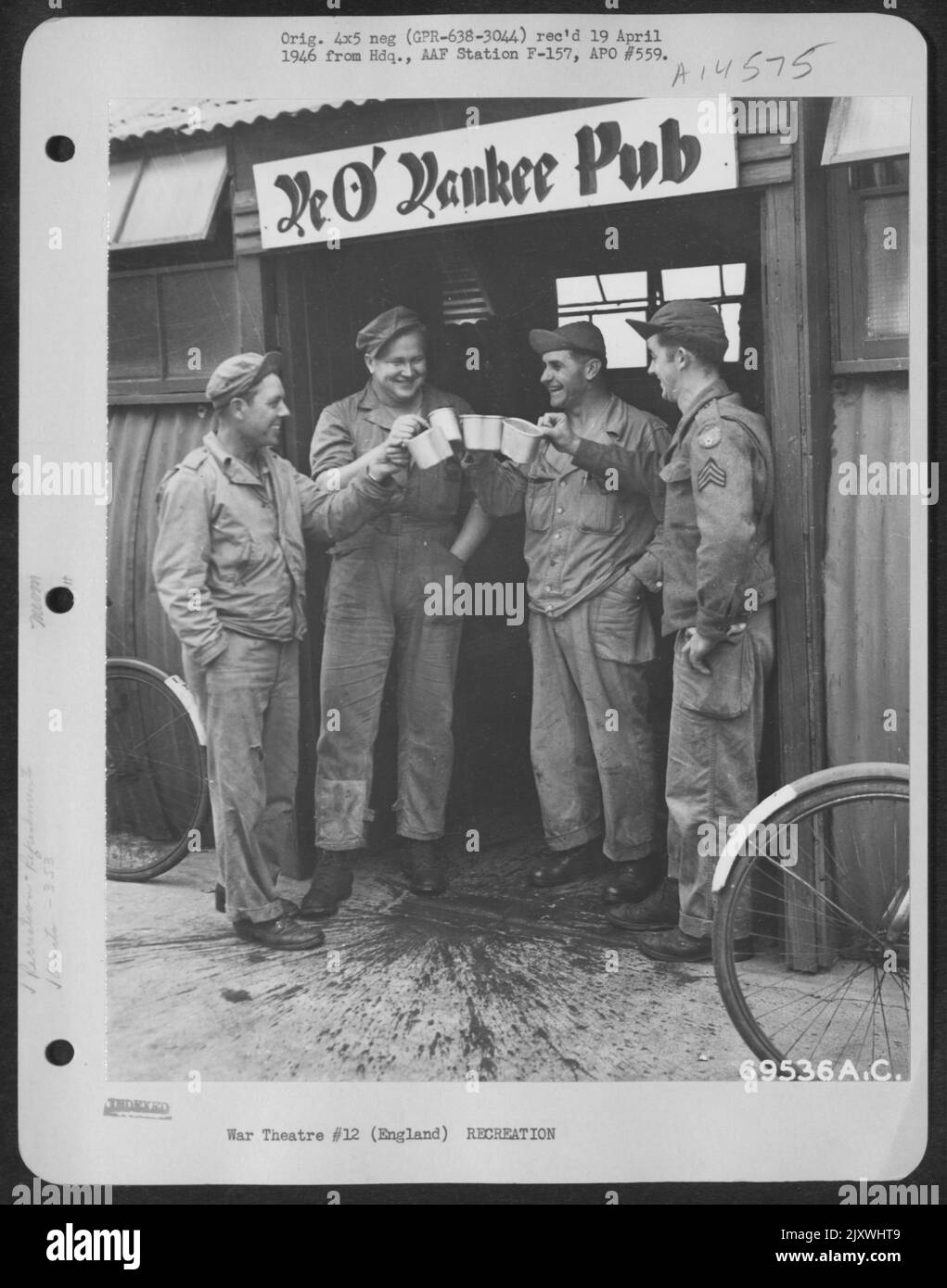 Allied aviators Black and White Stock Photos & Images - Alamy