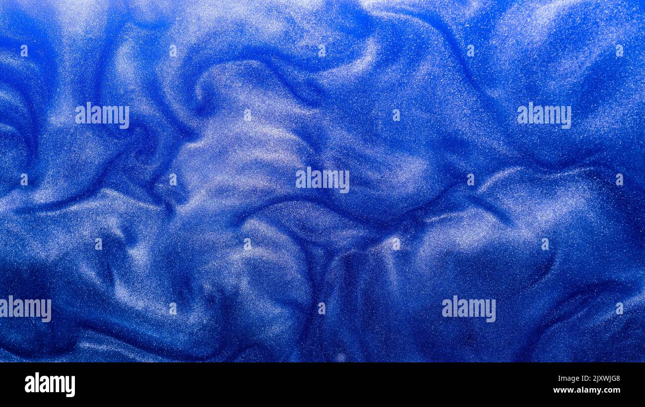 glitter background grain texture sea wave ink blue Stock Photo - Alamy