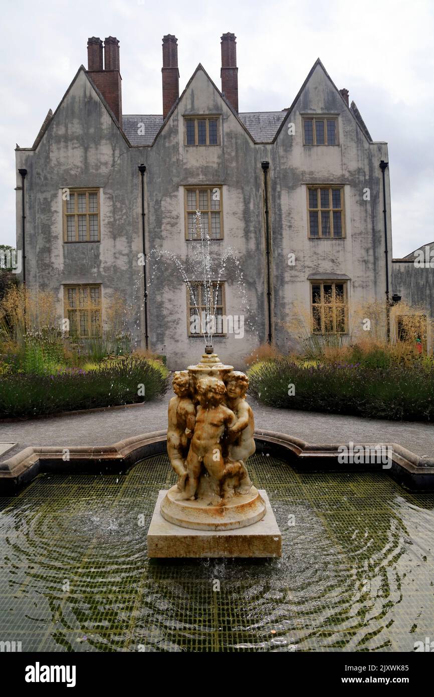 St Fagans Castle (main house) 16th century Elizabethan mansion. St ...