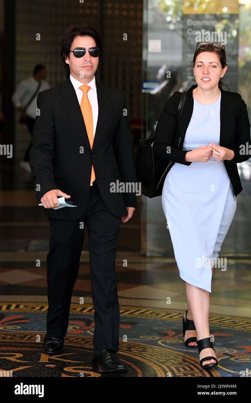 Fadi Ibrahim leaves the Downing Centre court in Sydney, Friday, January ...