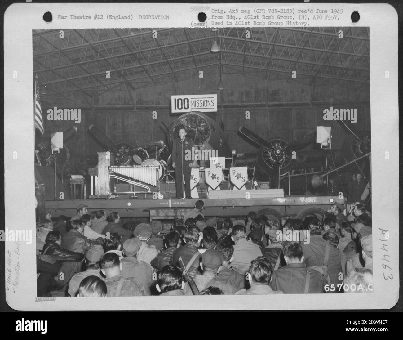Men Of The 401St Bomb Group Throw A Party To Celebrate The Group'S ...