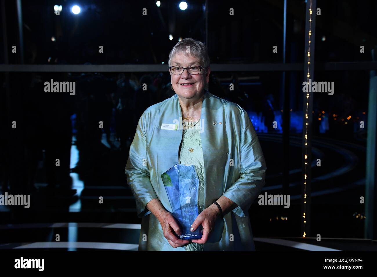 2019 Senior Australian of the Year Dr Suzanne Packer poses for photos ...