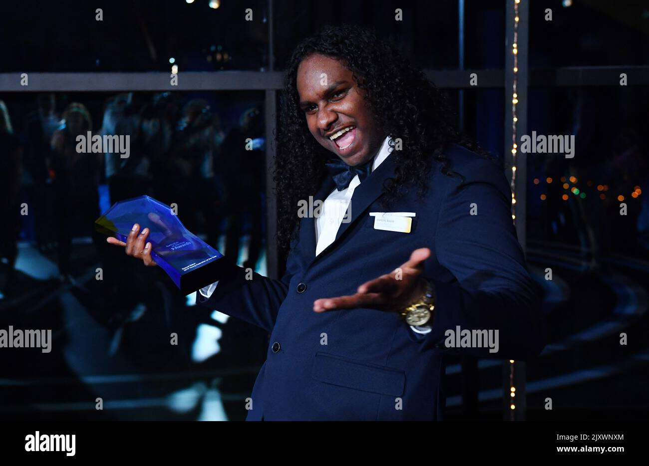 2019 Young Australian of the Year Danzal Baker poses for photos at the ...