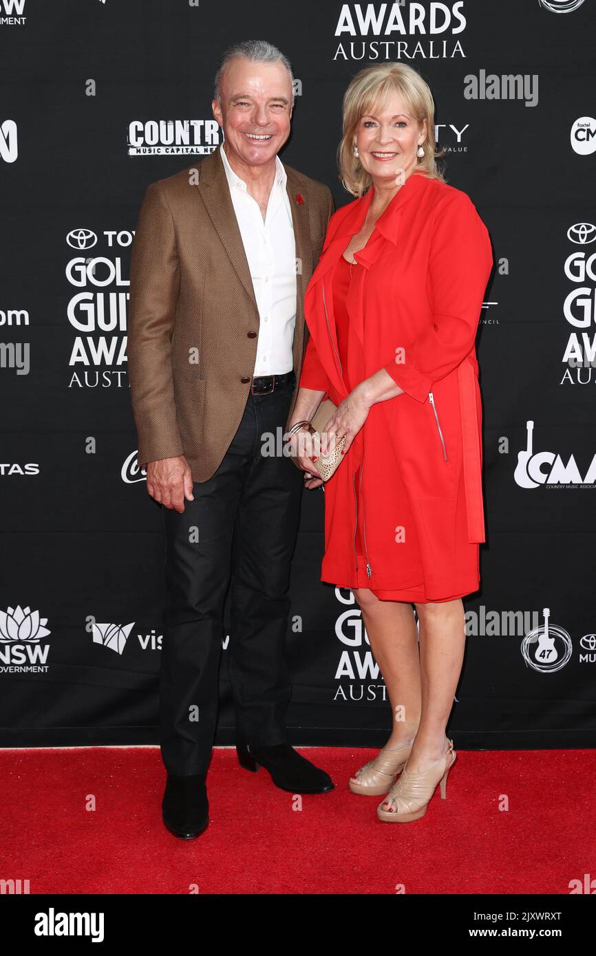 Dr Brendan Nelson and Gillian Adamson arrive at the Golden Guitar ...