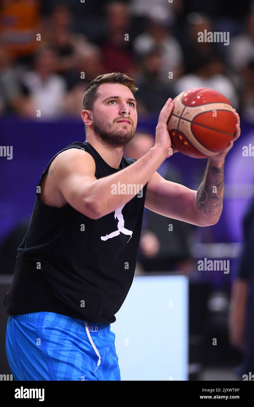 COLOGNE, GERMANY - SEPTEMBER 7, 2022: Luka Doncic. The basketball match of Eurobasket 2022 ...