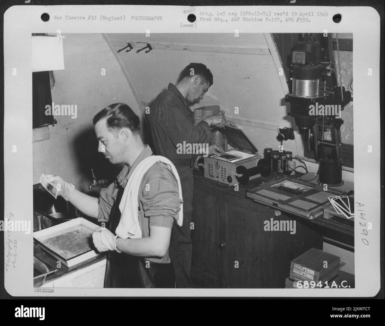 1940s lab Black and White Stock Photos & Images - Alamy