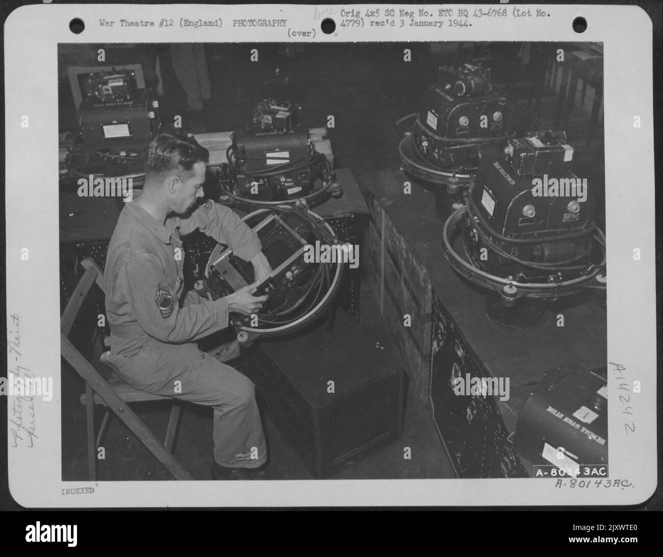 Aerial bombing 1943 hi-res stock photography and images - Alamy