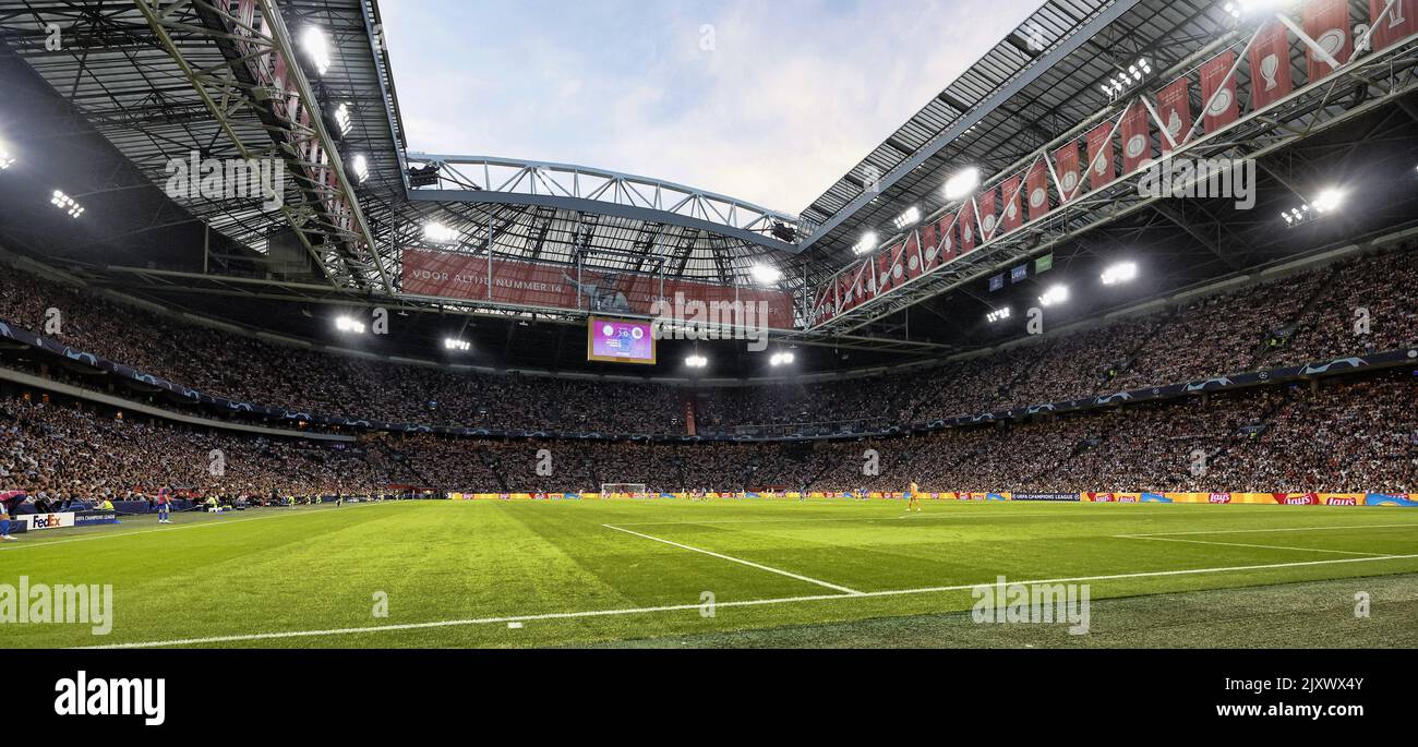 AMSTERDAM , 07-09-2022 , Johan Cruijff Arena , Dutch football , UEFA ...