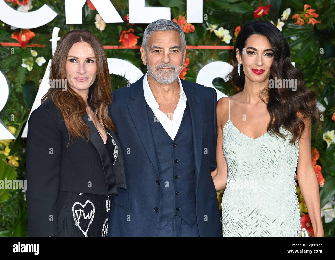 London, UK. September 7th, 2022. London, UK. Julia Roberts, George ...