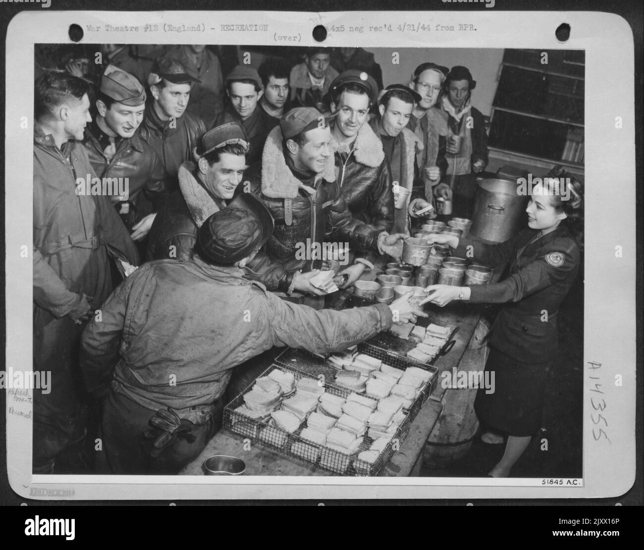 Mrs. James (Toby) Holborn, American Red Cross worker, from New York ...