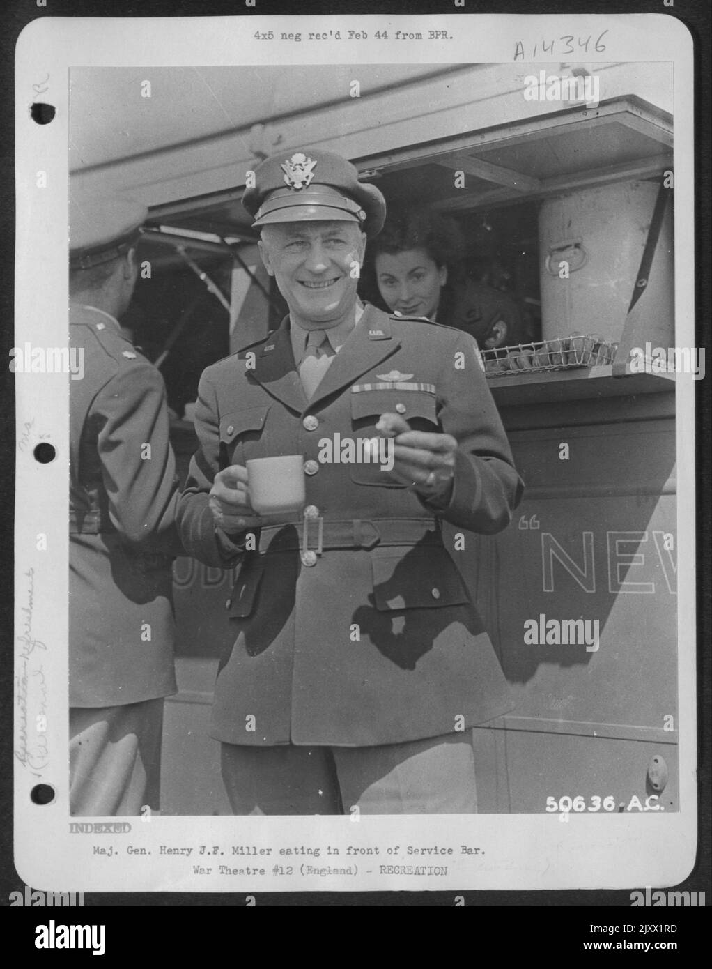 Maj gen miller hi-res stock photography and images - Alamy