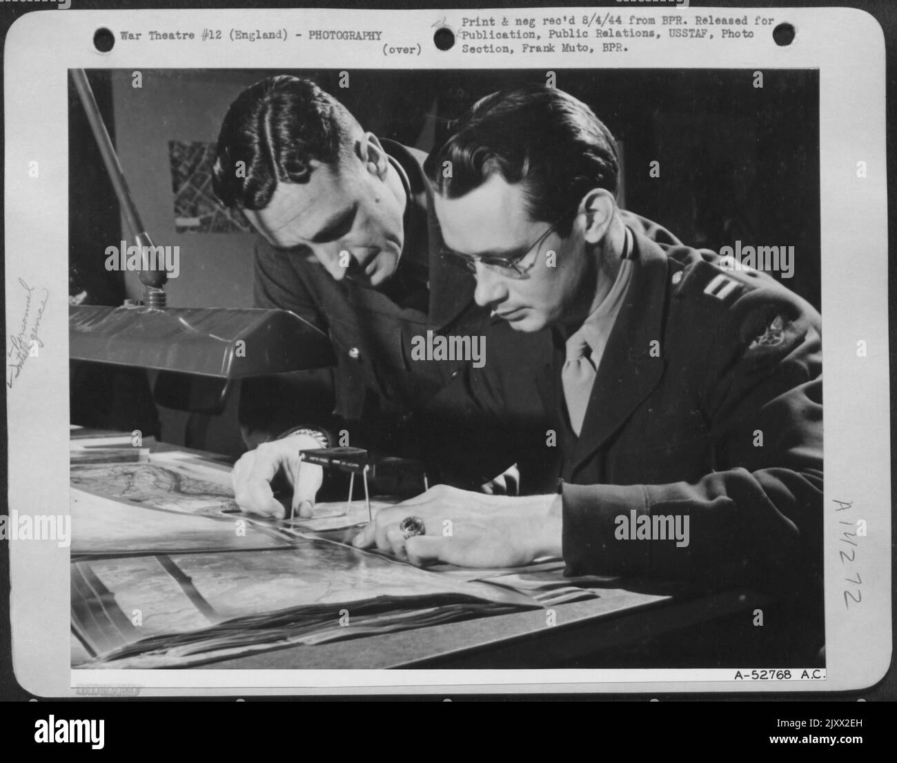 Working hand in hand, the RAF and the AAF have liaison officers at such ...
