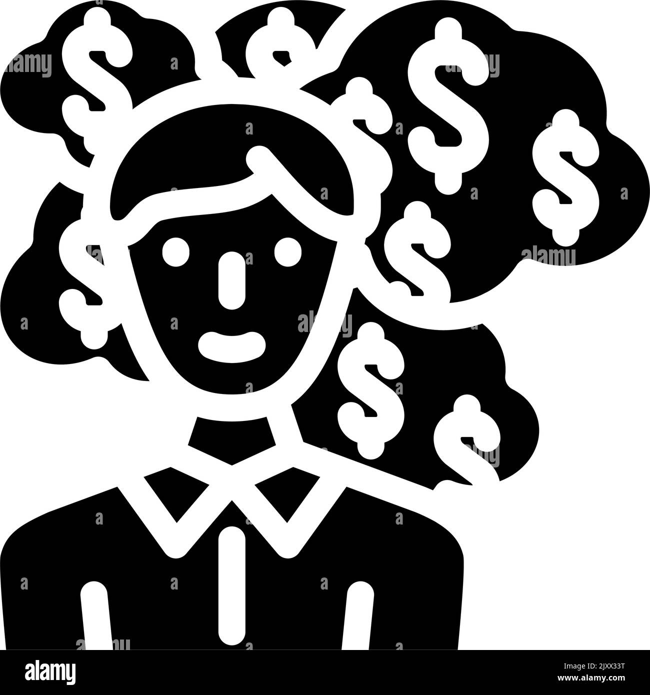 personal business ethics glyph icon vector illustration Stock Vector ...