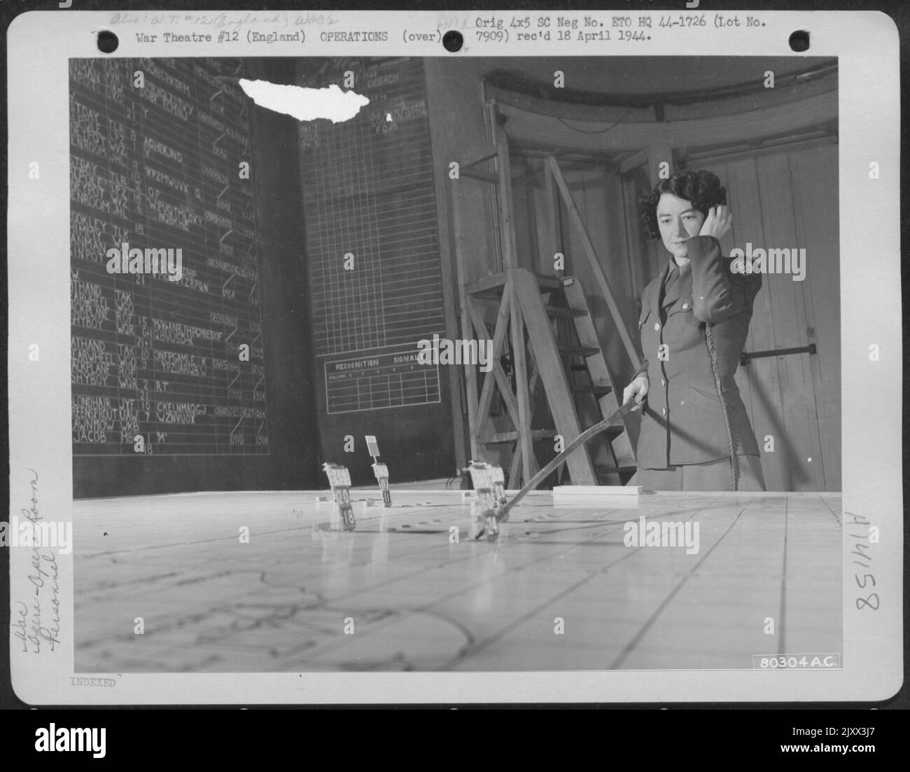 Cpl. Geraldine Of Abilene, Texas, Attached To The 3Rd Bomb Division In ...