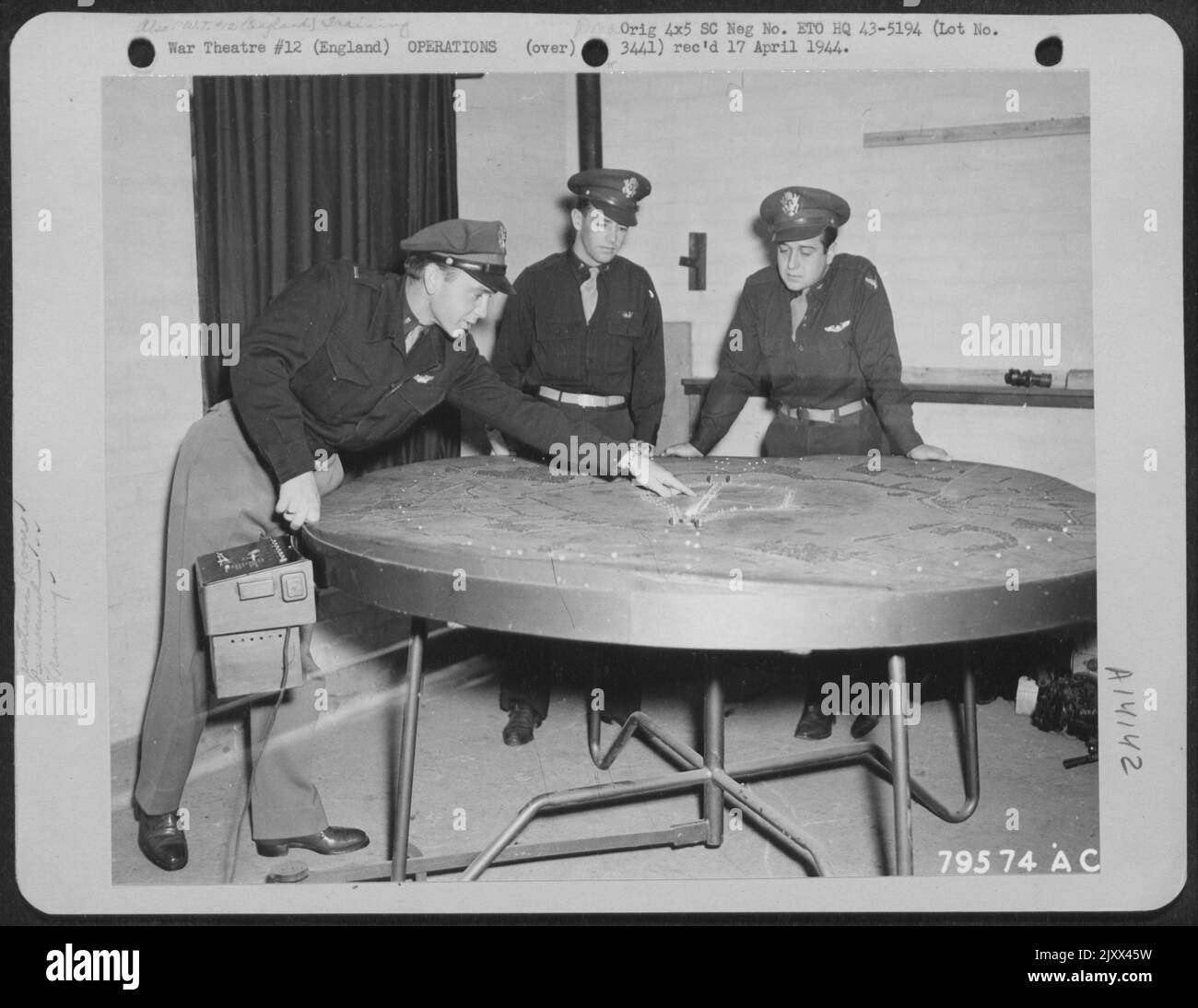 1St Lt. James A. Long Of Rockwood, Tennessee (Center) Instructs 1St Lt ...
