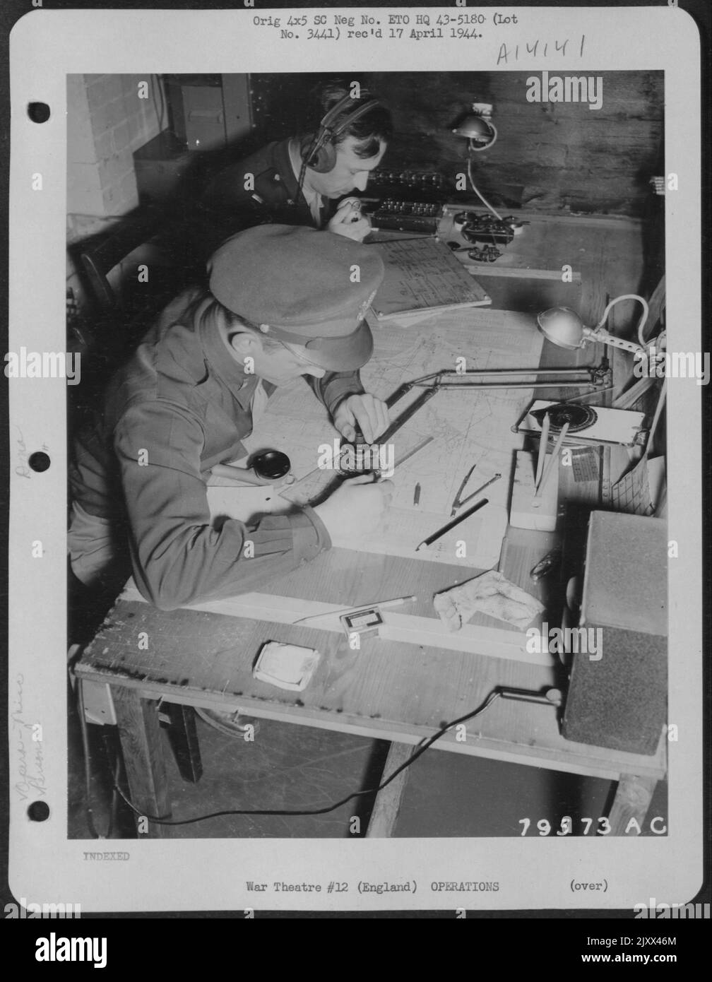 Work in control room Black and White Stock Photos & Images - Alamy