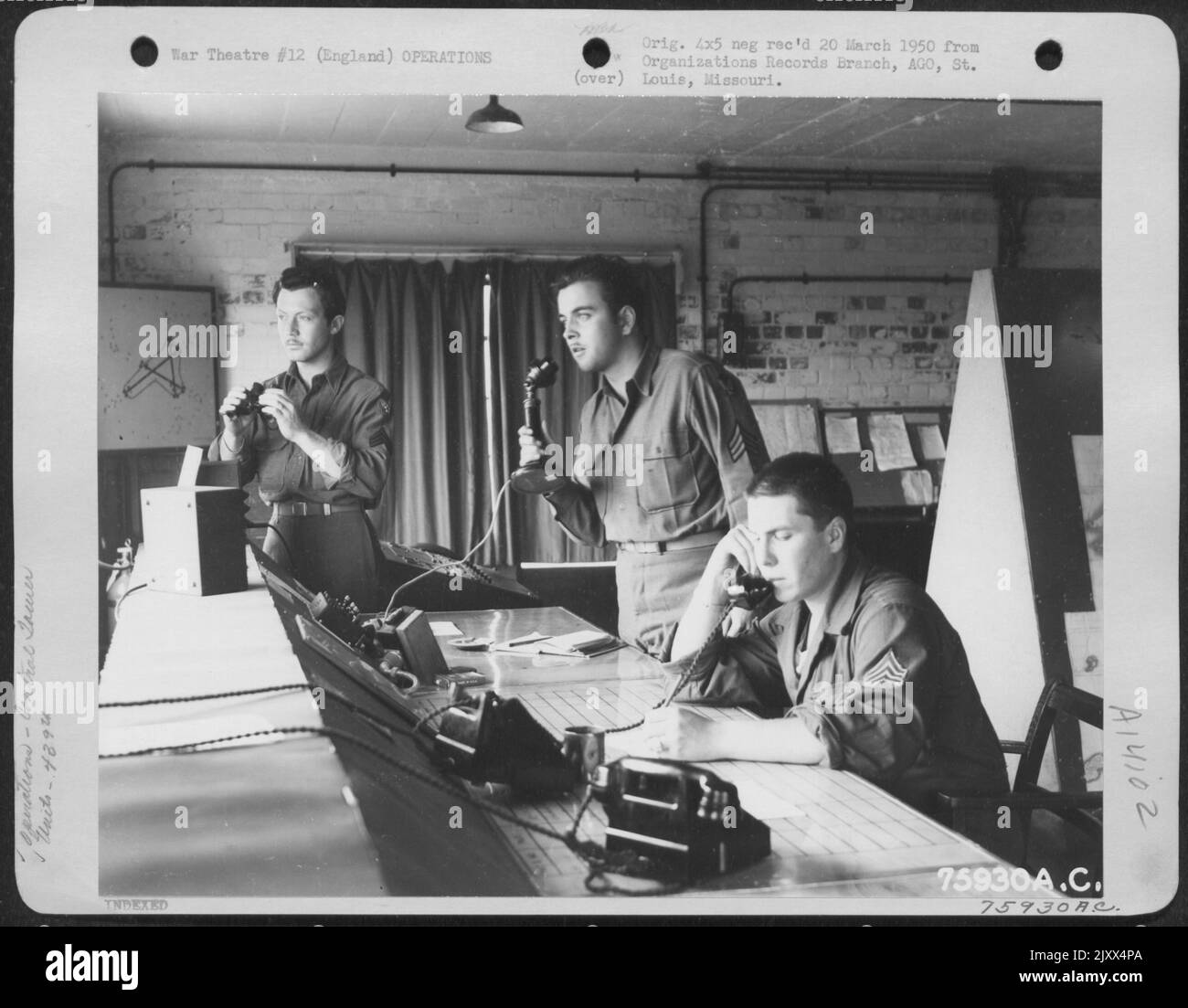 Members Of The 439Th Troop Carrier Group Direct Take-Offs And Landings ...