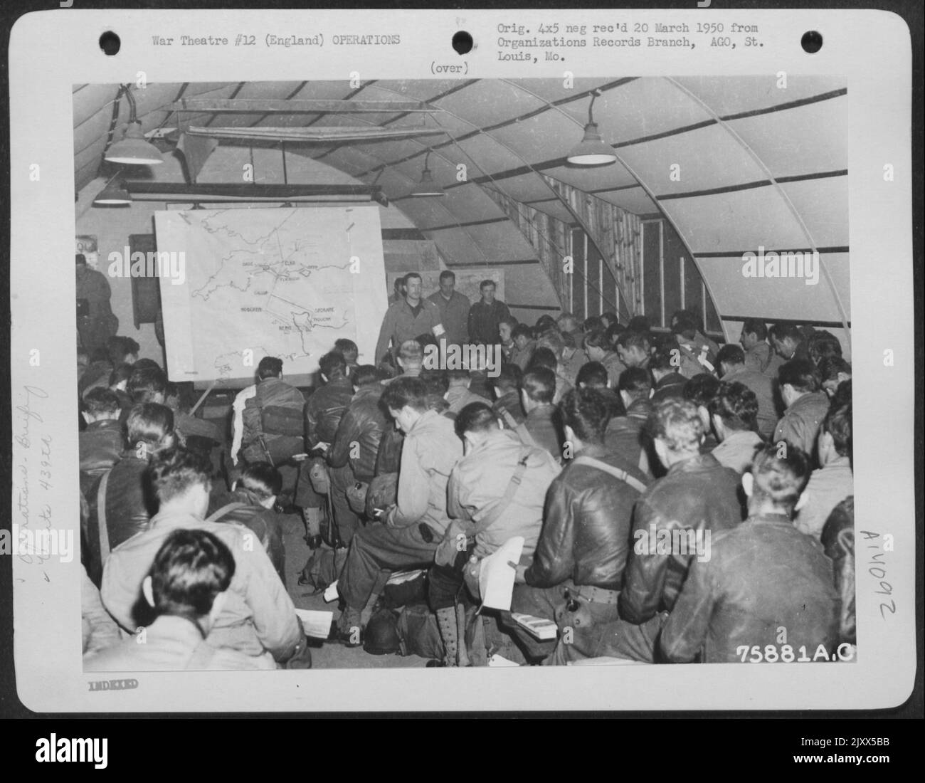 Preparation For The Invasion Of France - Members Of The 439Th Troop ...