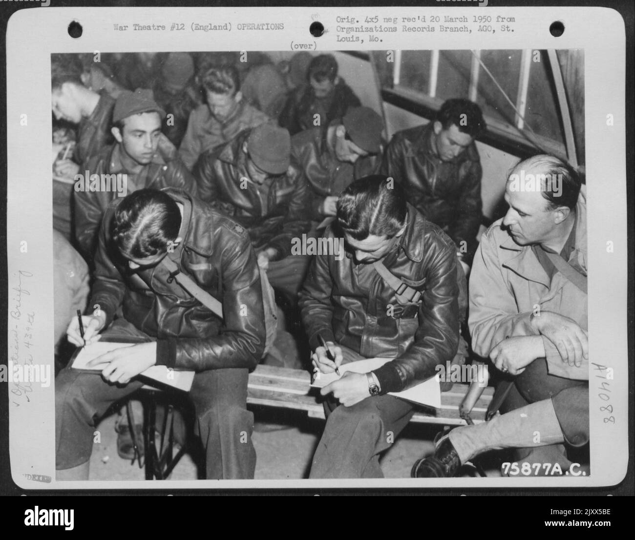 Preparation For The Invasion Of France - Members Of The 439Th Troop ...