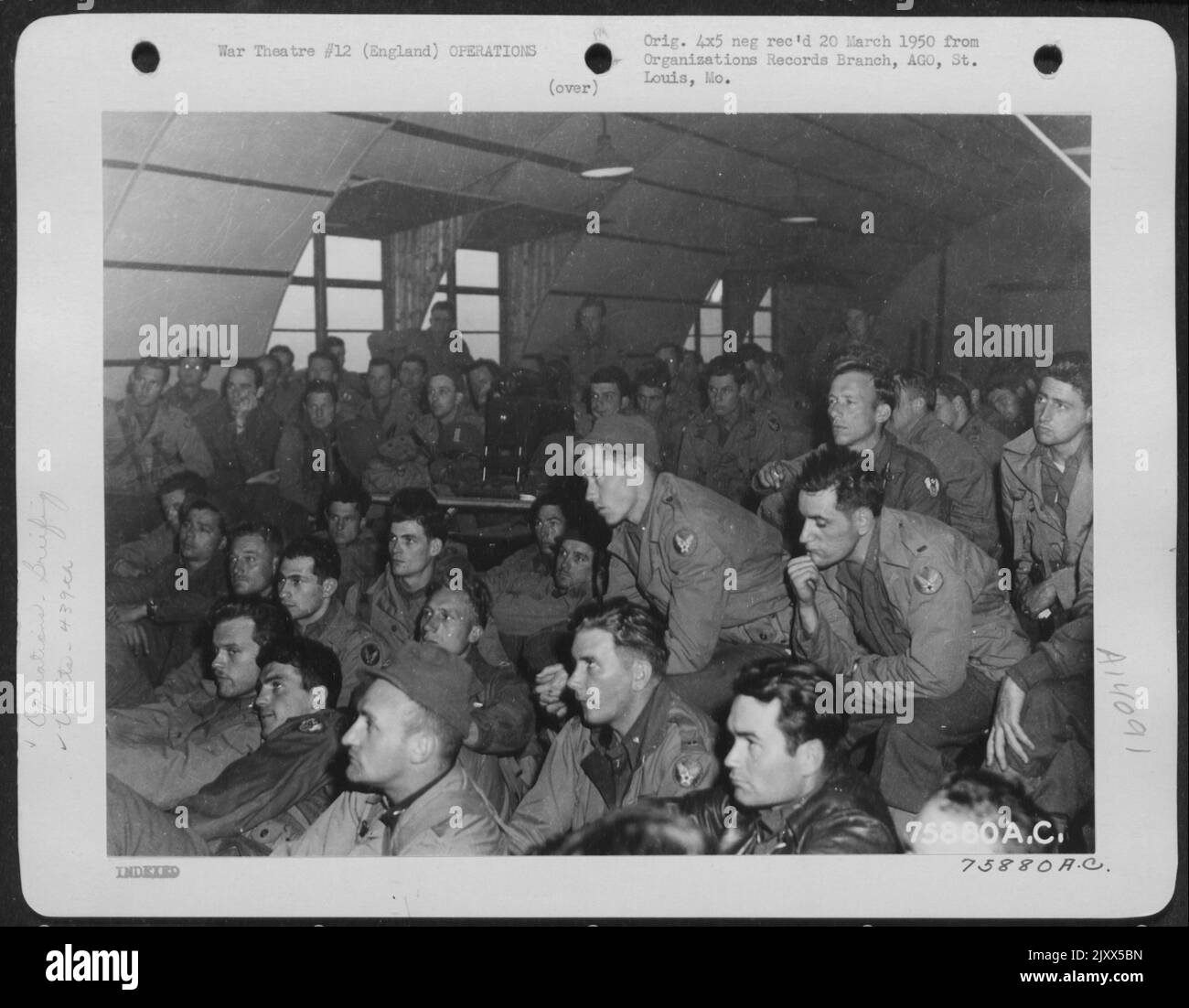 Preparation For The Invasion Of France - Members Of The 439Th Troop ...