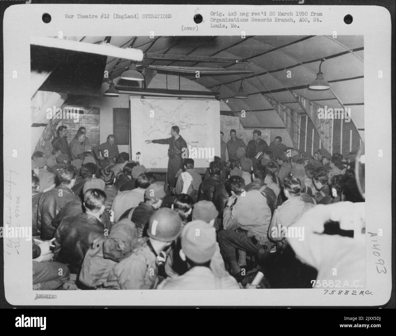 Preparation For The Invasion Of France - Members Of The 439Th Troop ...