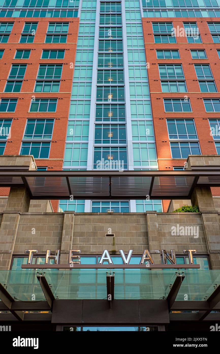 The Avant Apartments, 12025 Town Square Street, Reston, Virginia Stock ...
