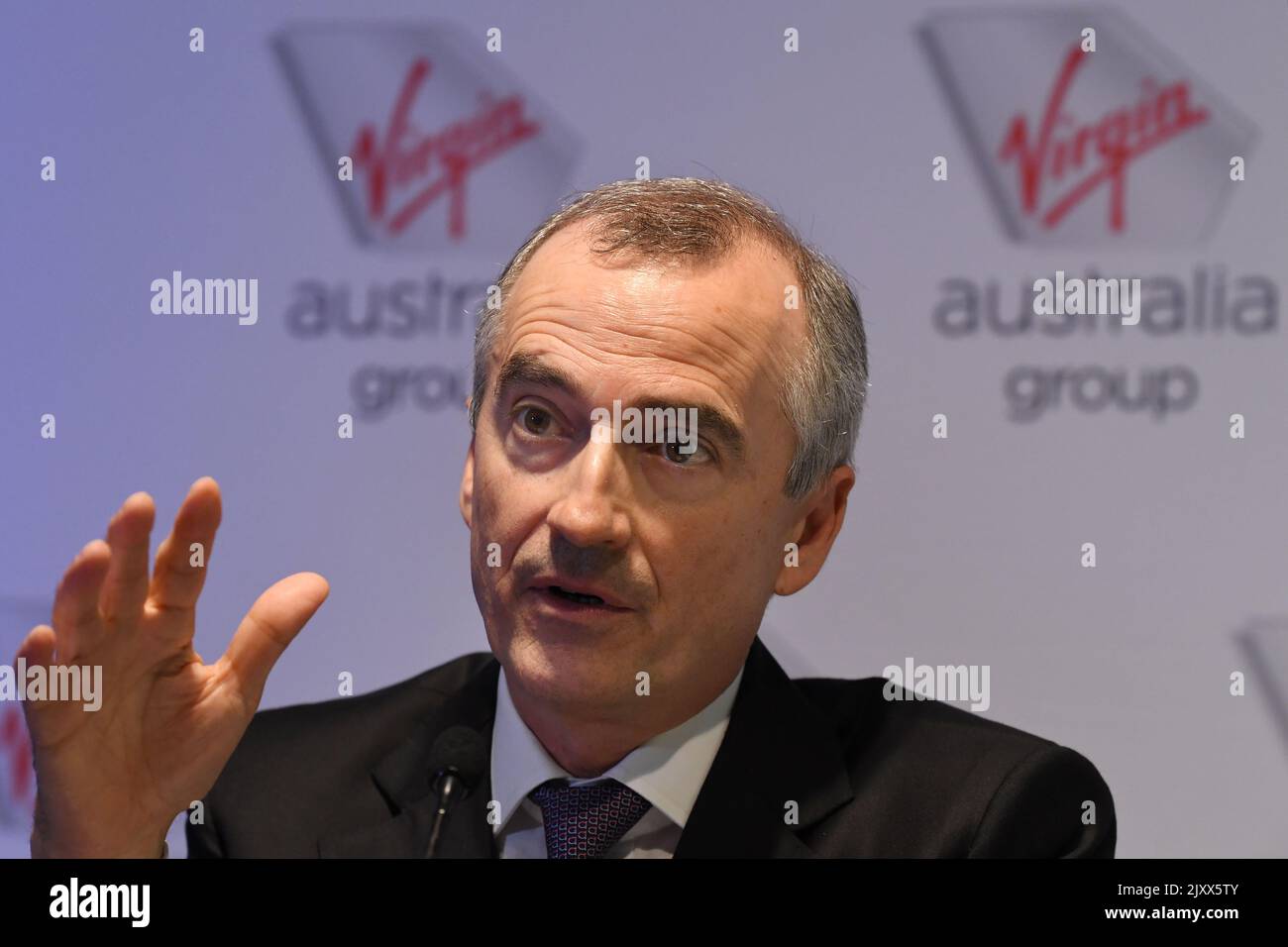 Current Virgin Australia Group CEO and Managing Director John Borghetti ...