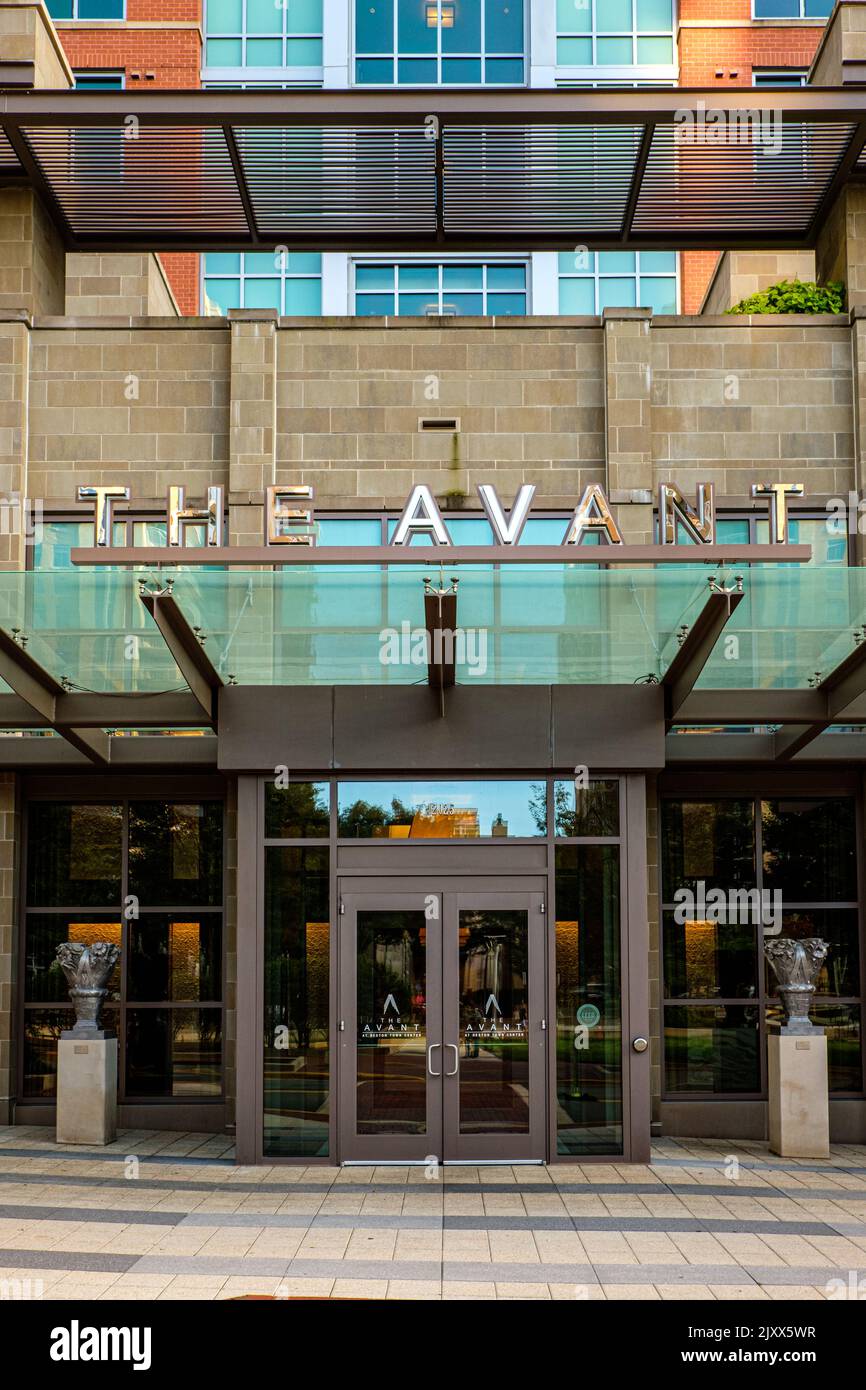 The Avant Apartments, 12025 Town Square Street, Reston, Virginia Stock ...