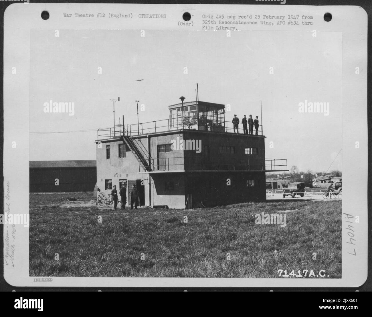 Control Tower Of The 390Th Bomb Group At An 8Th Air Force Base In ...