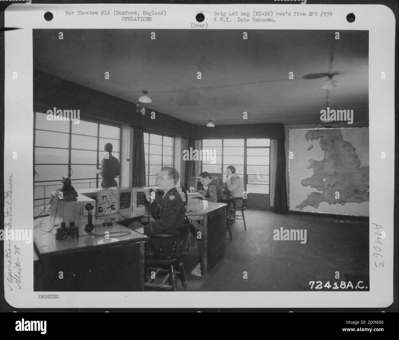 From The Control Tower At 8Th Air Force Station F-357 In Duxford ...